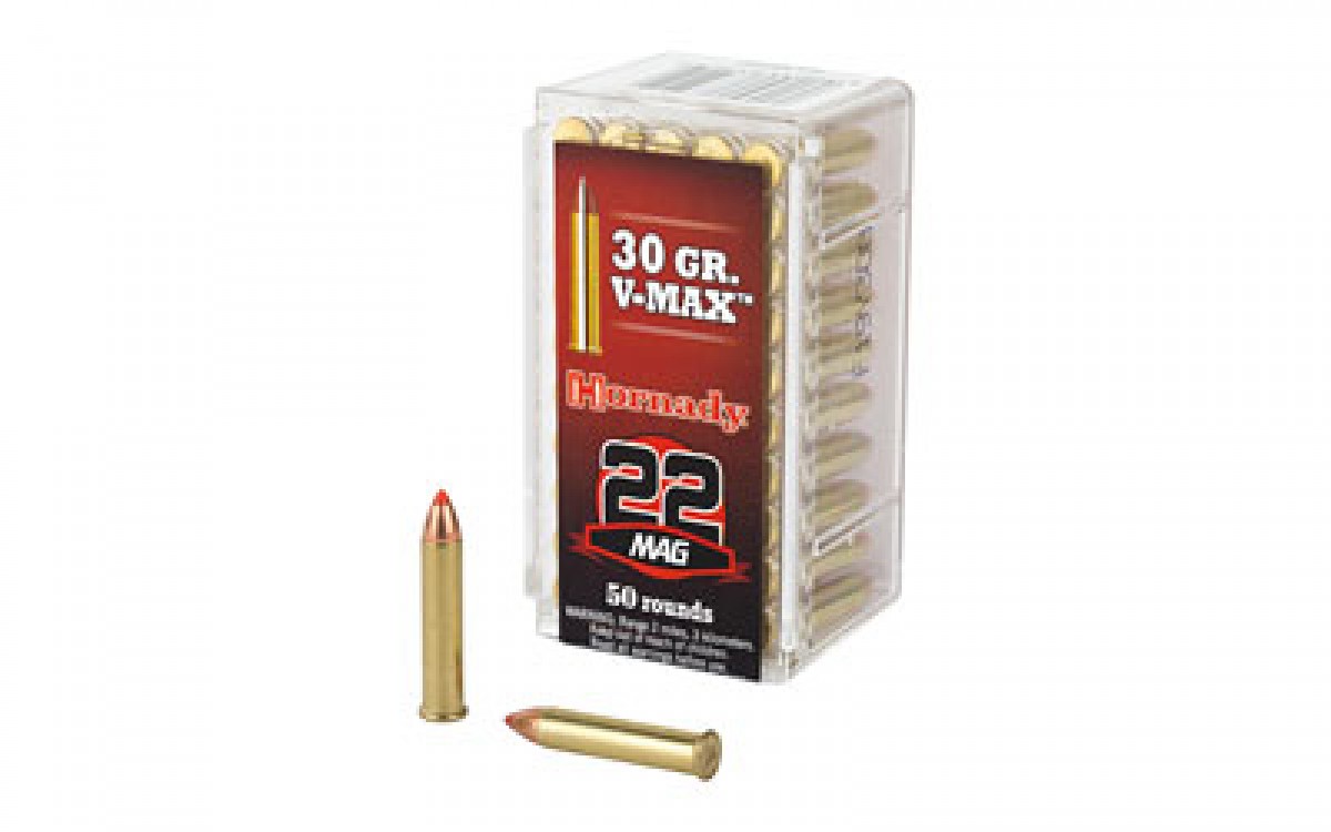 Hornady .22 WMR Magnum 30GR.V-Max 50Rd. | J.R. Shooting Sports