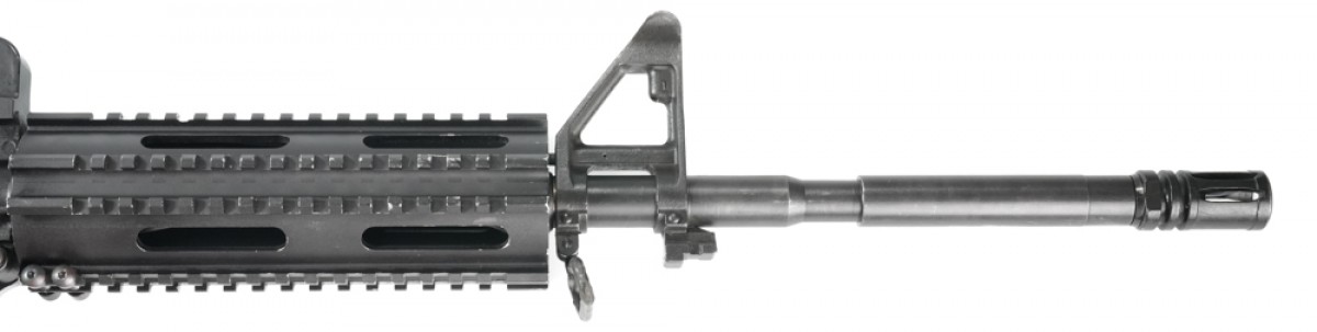 Olympic Arms M.F.R. AR15 with 16" barrel, bird cage flash hider ...